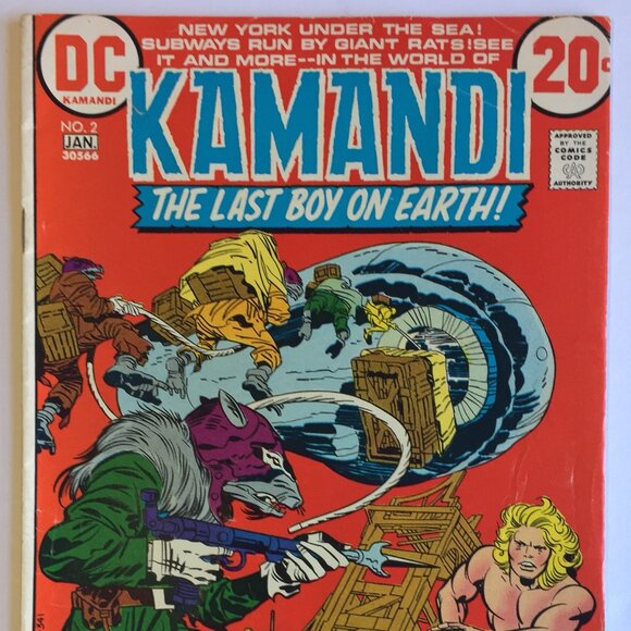 DC Comics | Other | Kamandi The Last Boy On Earth 2 Jan 973 Dc | Poshmark